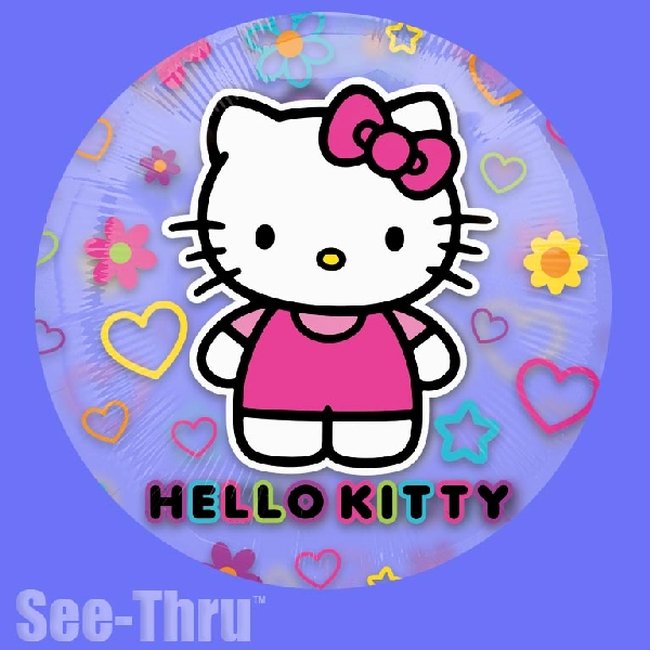 Hello Kitty See-Thru 26''/66cm - LIRAGRAM