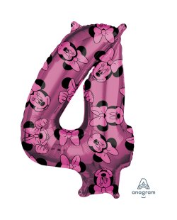 Forma Numero 1 Rosa: Minnie 65cm - LIRAGRAM